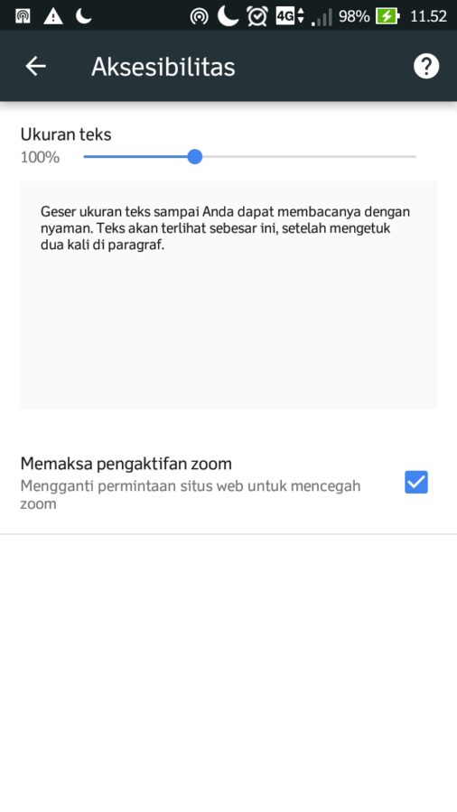 Cara Memperbesar Ukuran Teks Di Google Chrome