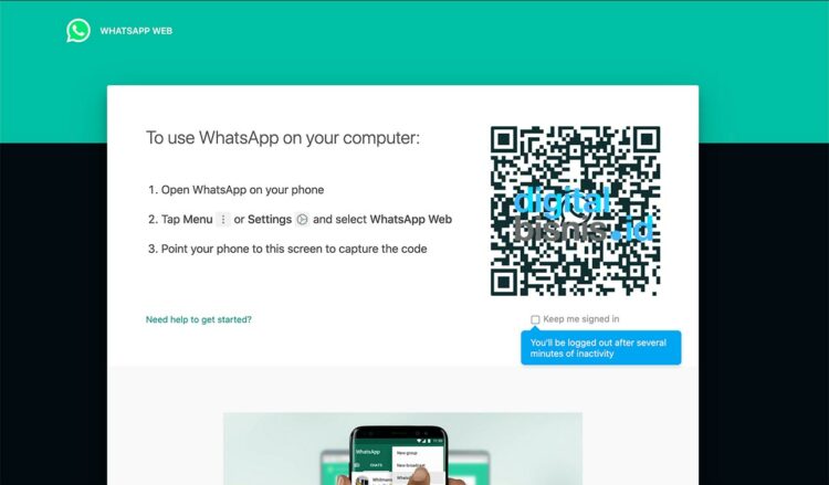 WA WEB - Cara Membuka WhatsApp Di Laptop Dan Komputer